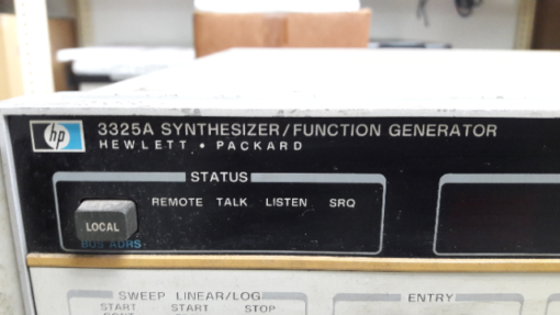 HP 3325A Synthesizer / Function Generator - SW Technology
