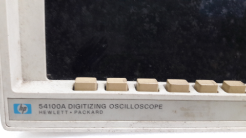 HP 54100A Digitzed Oscilloscope - SW Technology